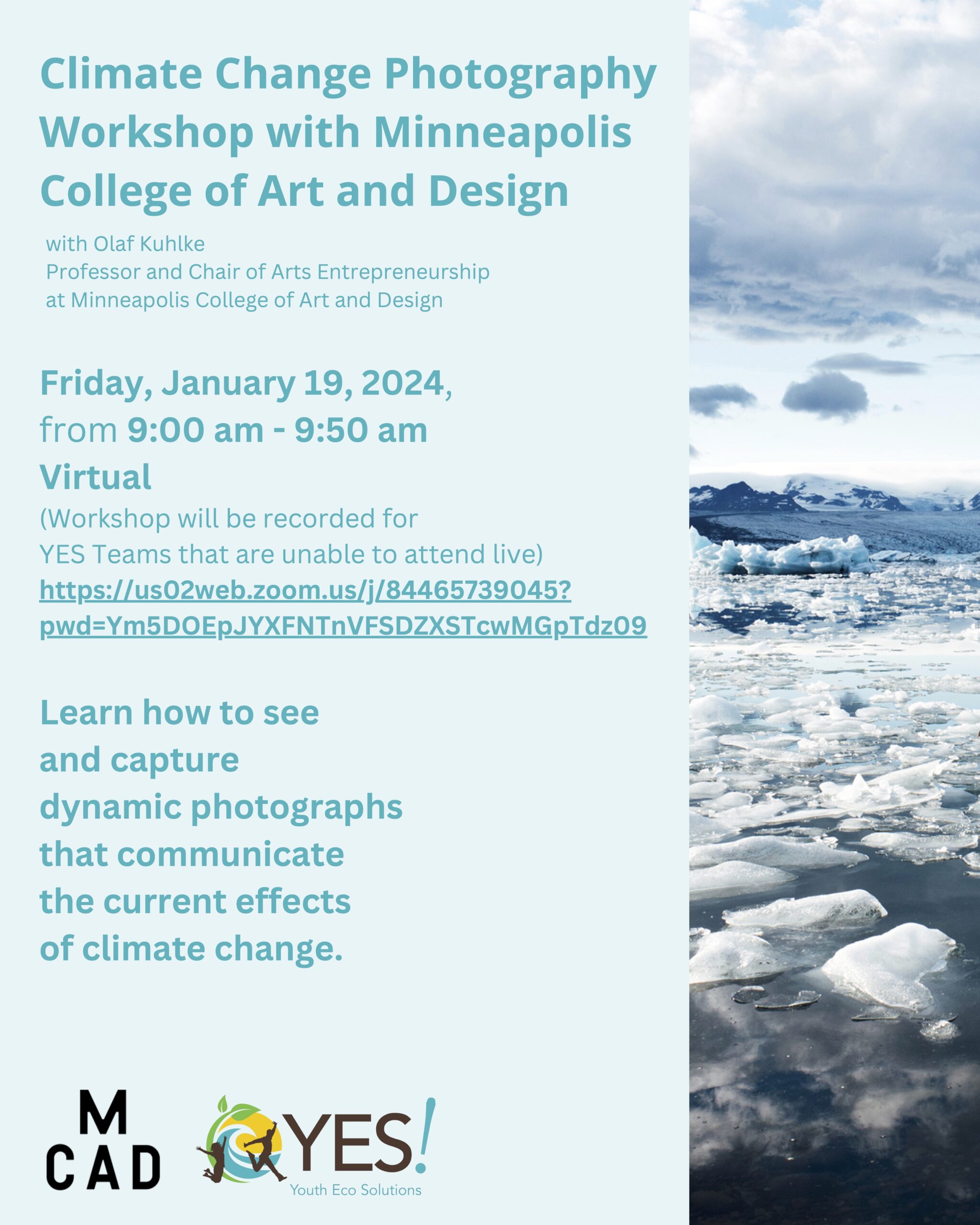 Climate Change Photography with MCAD (Minneapolis College of Art and ...